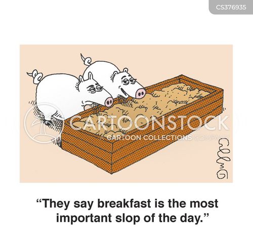 Slop Tray Cartoons and Comics - funny pictures from CartoonStock