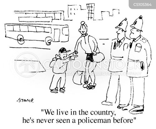 Crime Figures Cartoons and Comics - funny pictures from CartoonStock