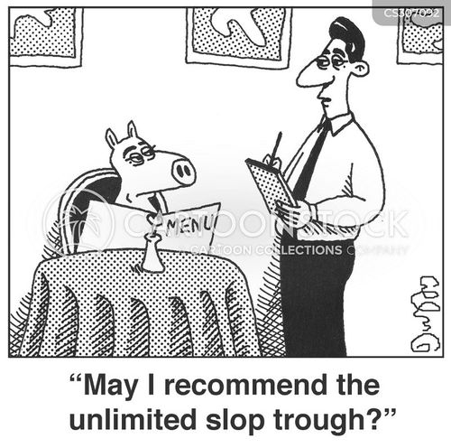Serving Trough Cartoons and Comics - funny pictures from CartoonStock