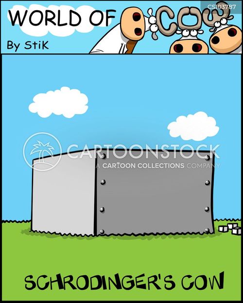 Schrodinger's Cat Cartoons and Comics - funny pictures from CartoonStock