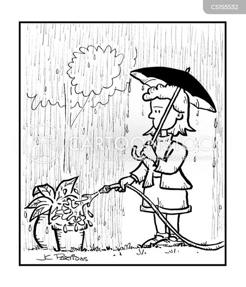 Wet Weather Cartoons and Comics - funny pictures from CartoonStock