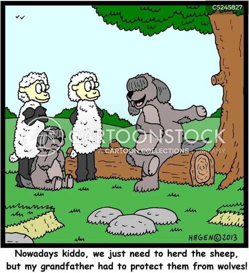 Shepherding Cartoons and Comics - funny pictures from CartoonStock