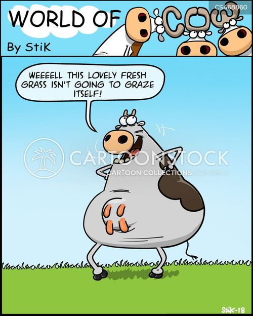 Chewing The Cud Cartoons and Comics - funny pictures from CartoonStock