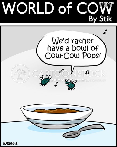 Cow Poop Cartoons and Comics - funny pictures from CartoonStock