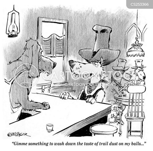 Trail Dust Cartoons and Comics - funny pictures from CartoonStock