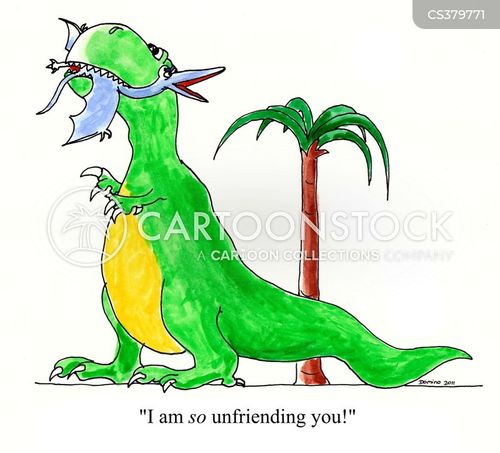 Defriend Cartoons and Comics - funny pictures from CartoonStock