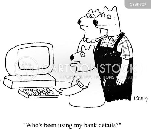 Credit Card Details Cartoons and Comics - funny pictures from CartoonStock