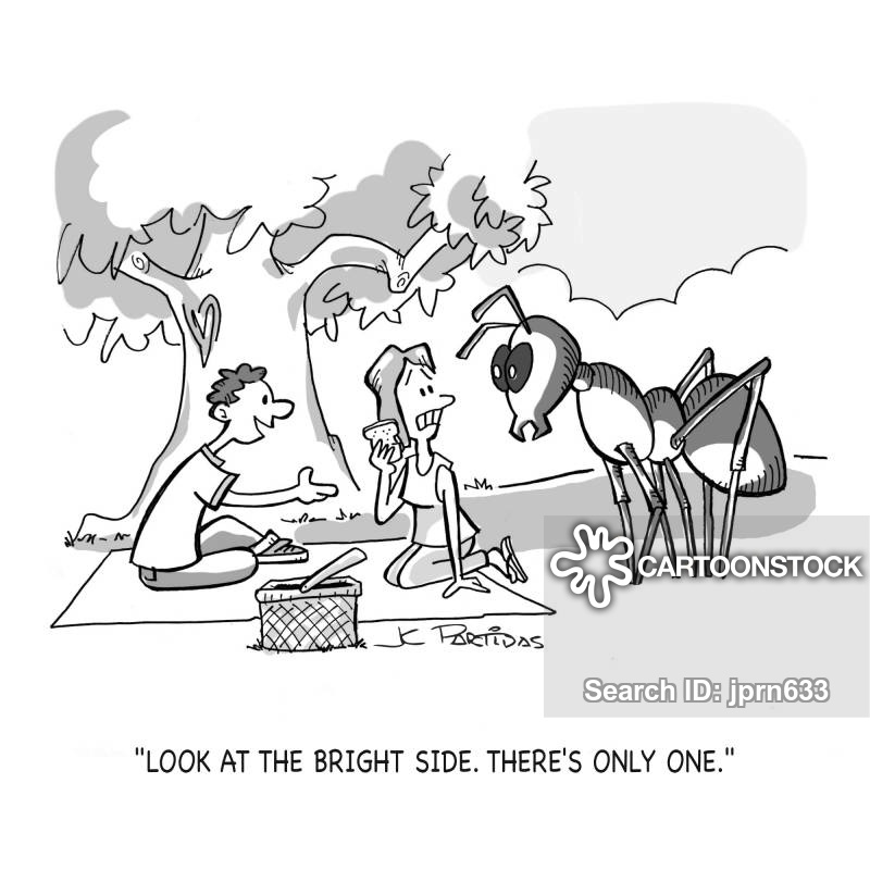 Eating Outdoors Cartoons and Comics - funny pictures from CartoonStock