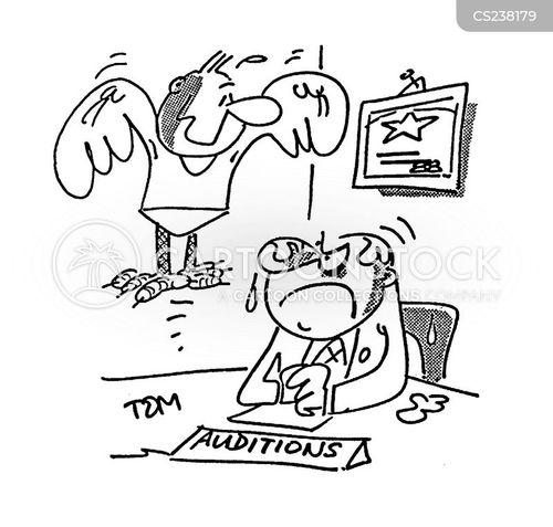 Failed Actor Cartoons and Comics - funny pictures from CartoonStock