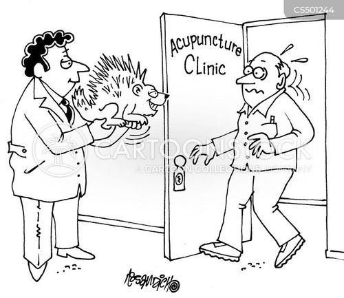 Acupuncture Clinic Cartoons and Comics - funny pictures from CartoonStock