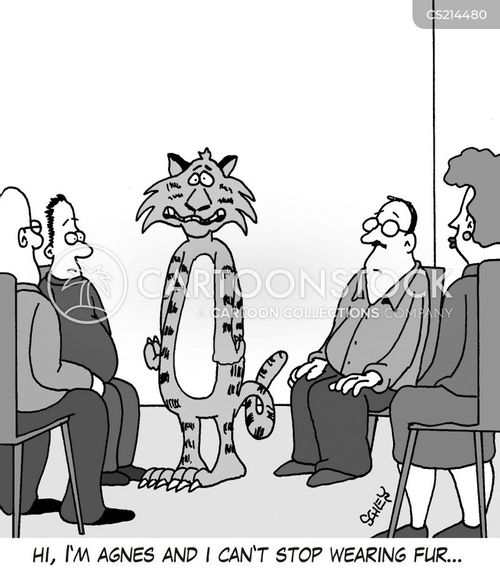 Wearing Fur Cartoons and Comics - funny pictures from CartoonStock