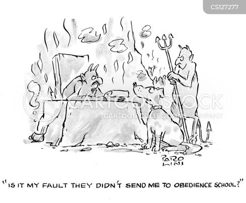 Disobeying Cartoons and Comics - funny pictures from CartoonStock