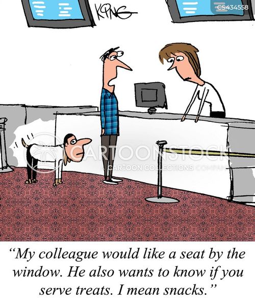 In-flight Snacks Cartoons and Comics - funny pictures from CartoonStock