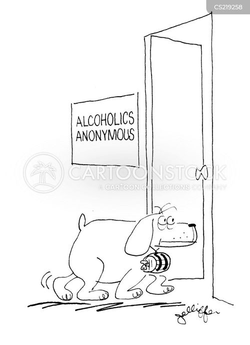 Alcoholics Anonymous Cartoons and Comics - funny pictures from CartoonStock