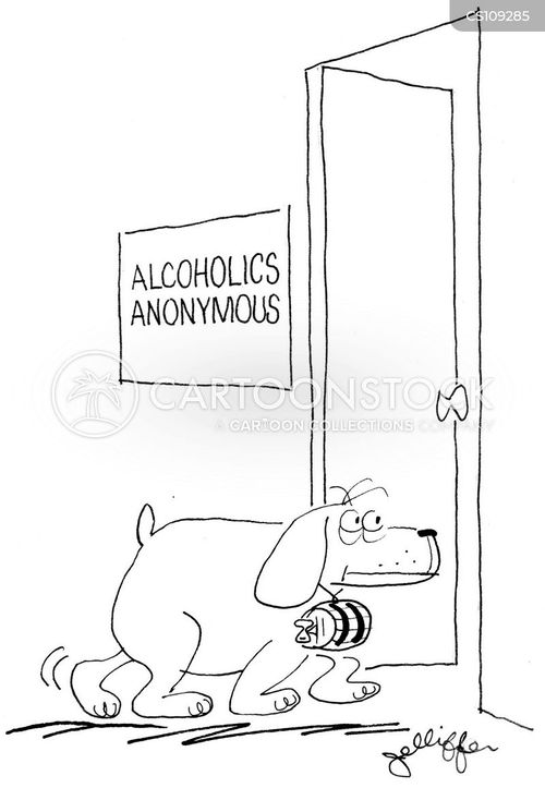 Alcoholics Anonymous Cartoons and Comics - funny pictures from CartoonStock