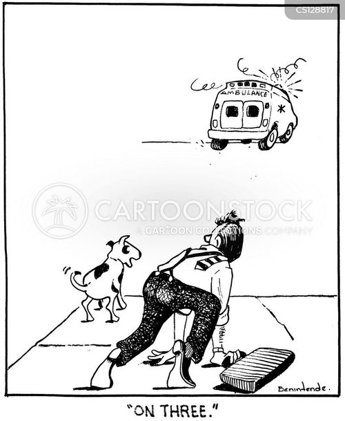 Ambulance Chasing Cartoons and Comics - funny pictures from CartoonStock