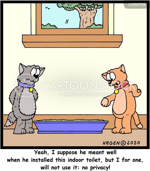 Lack Of Privacy Cartoons and Comics - funny pictures from CartoonStock