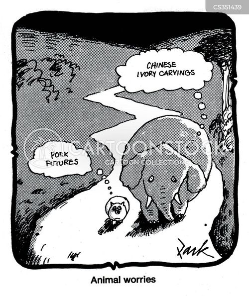 Ivory Trade Cartoons and Comics - funny pictures from CartoonStock