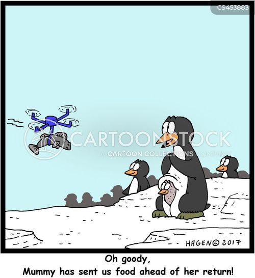 Penguin Chick Cartoons and Comics - funny pictures from CartoonStock