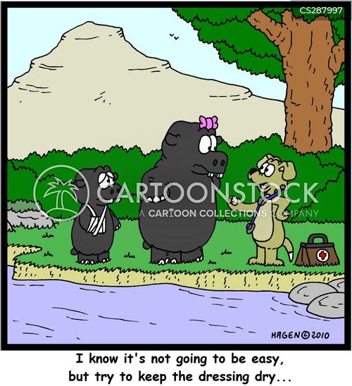 Keeping Dry Cartoons and Comics - funny pictures from CartoonStock