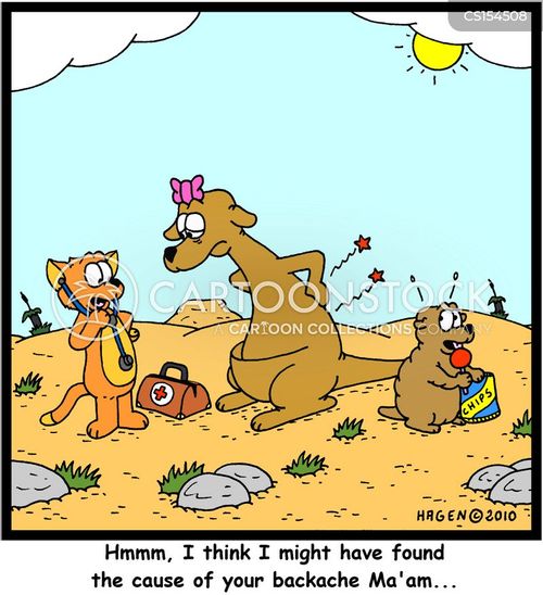 Backache Cartoons and Comics - funny pictures from CartoonStock