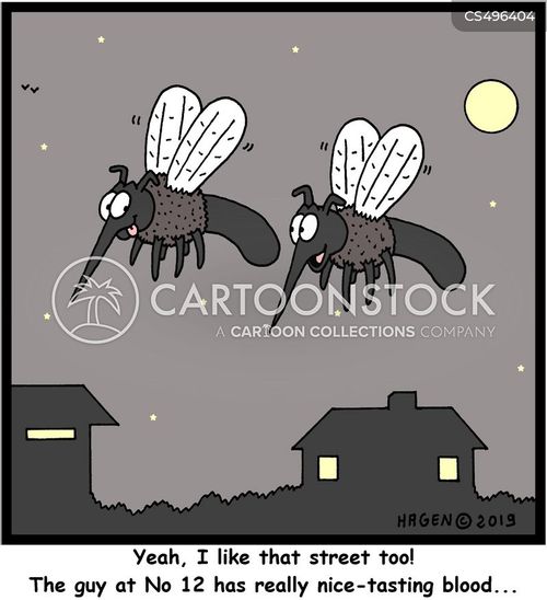 Mosquito Bite Cartoons and Comics - funny pictures from CartoonStock