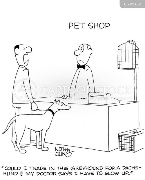 Greyhound Cartoons and Comics - funny pictures from CartoonStock