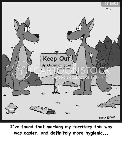 Wild Wolves Cartoons and Comics - funny pictures from CartoonStock