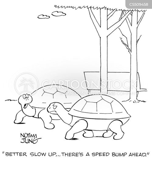 Speed Bump Cartoons and Comics - funny pictures from CartoonStock