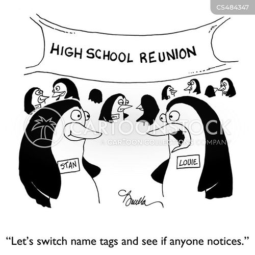 Class Reunion Cartoons and Comics - funny pictures from CartoonStock