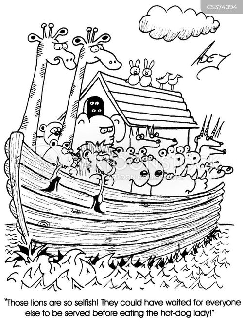 Noah's Arch Cartoons and Comics - funny pictures from CartoonStock