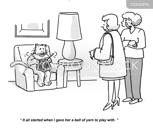 Yarn Cartoons and Comics - funny pictures from CartoonStock