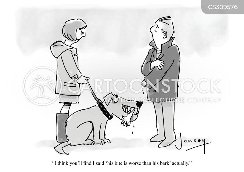 Bark Is Worse Than His Bite Cartoons and Comics - funny pictures from ...