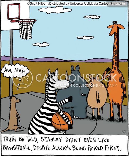 Basketball Net Cartoons and Comics - funny pictures from CartoonStock