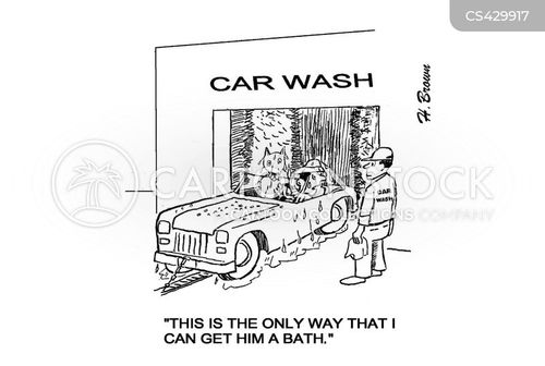 Carwash Cartoons and Comics - funny pictures from CartoonStock