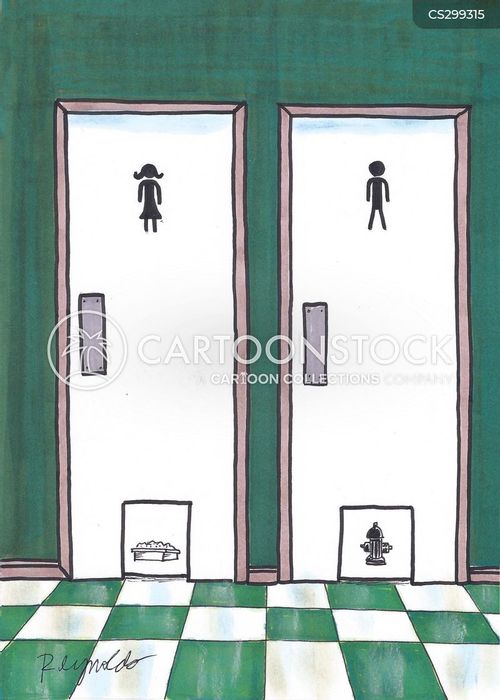 Toilet Room Cartoons and Comics - funny pictures from CartoonStock