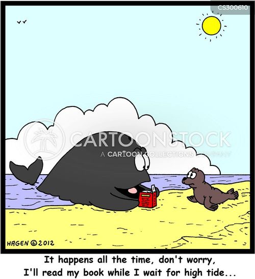 Low Tide Cartoons and Comics - funny pictures from CartoonStock