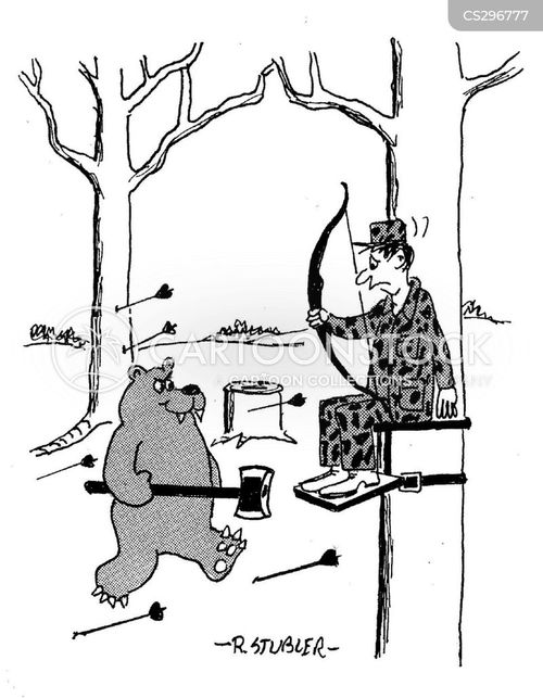 Tree Stands Cartoons and Comics - funny pictures from CartoonStock