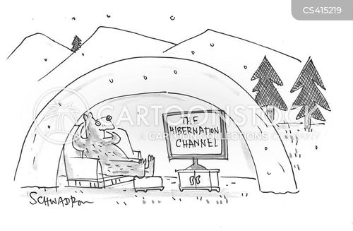 Hibernated Cartoons and Comics - funny pictures from CartoonStock