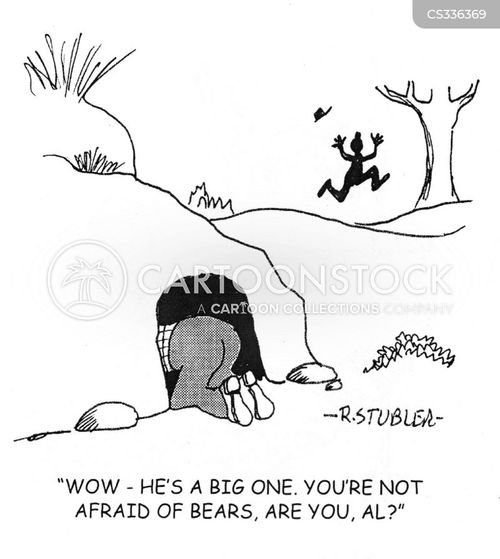 Bear Hunt Cartoons and Comics - funny pictures from CartoonStock