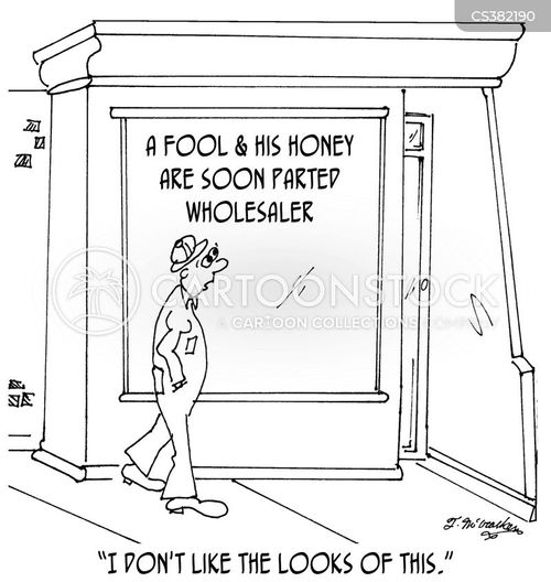 A Fool And His Money Cartoons and Comics - funny pictures from CartoonStock
