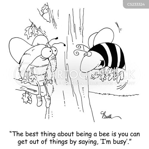 Busy Bee Cartoons and Comics - funny pictures from CartoonStock