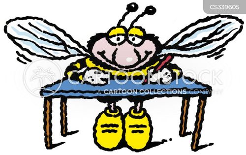 Bee Cartoons and Comics - funny pictures from CartoonStock