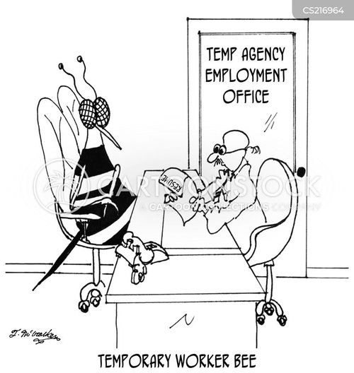 Temp Worker Cartoons and Comics - funny pictures from CartoonStock