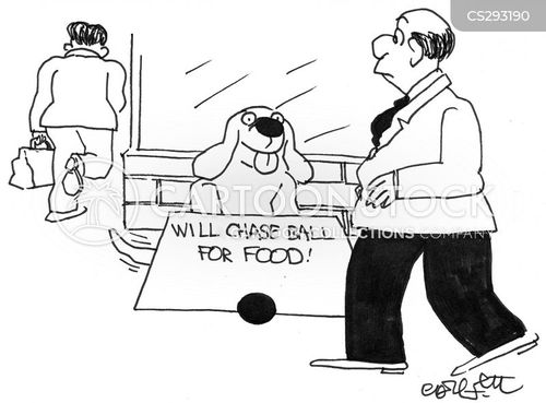 Ball Chasing Cartoons and Comics - funny pictures from CartoonStock