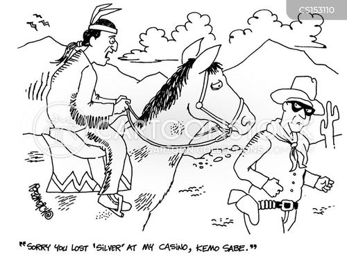 Indian Casinos Cartoons and Comics - funny pictures from CartoonStock