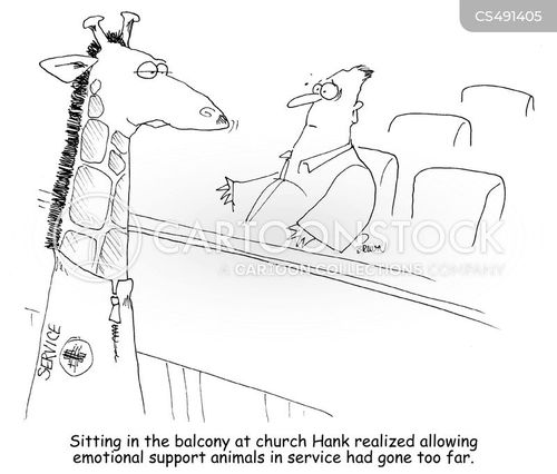 Emotional Support Animal Cartoons and Comics - funny pictures from ...