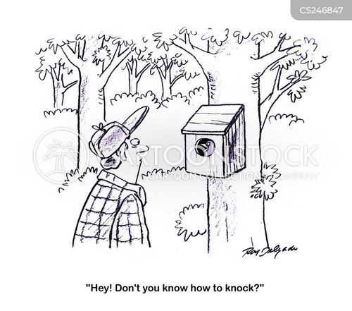 Knockers Cartoons and Comics - funny pictures from CartoonStock