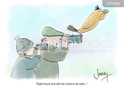 Bird Spotting Cartoons and Comics - funny pictures from CartoonStock