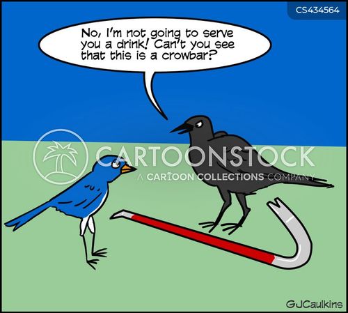Crowbar Cartoons and Comics - funny pictures from CartoonStock
